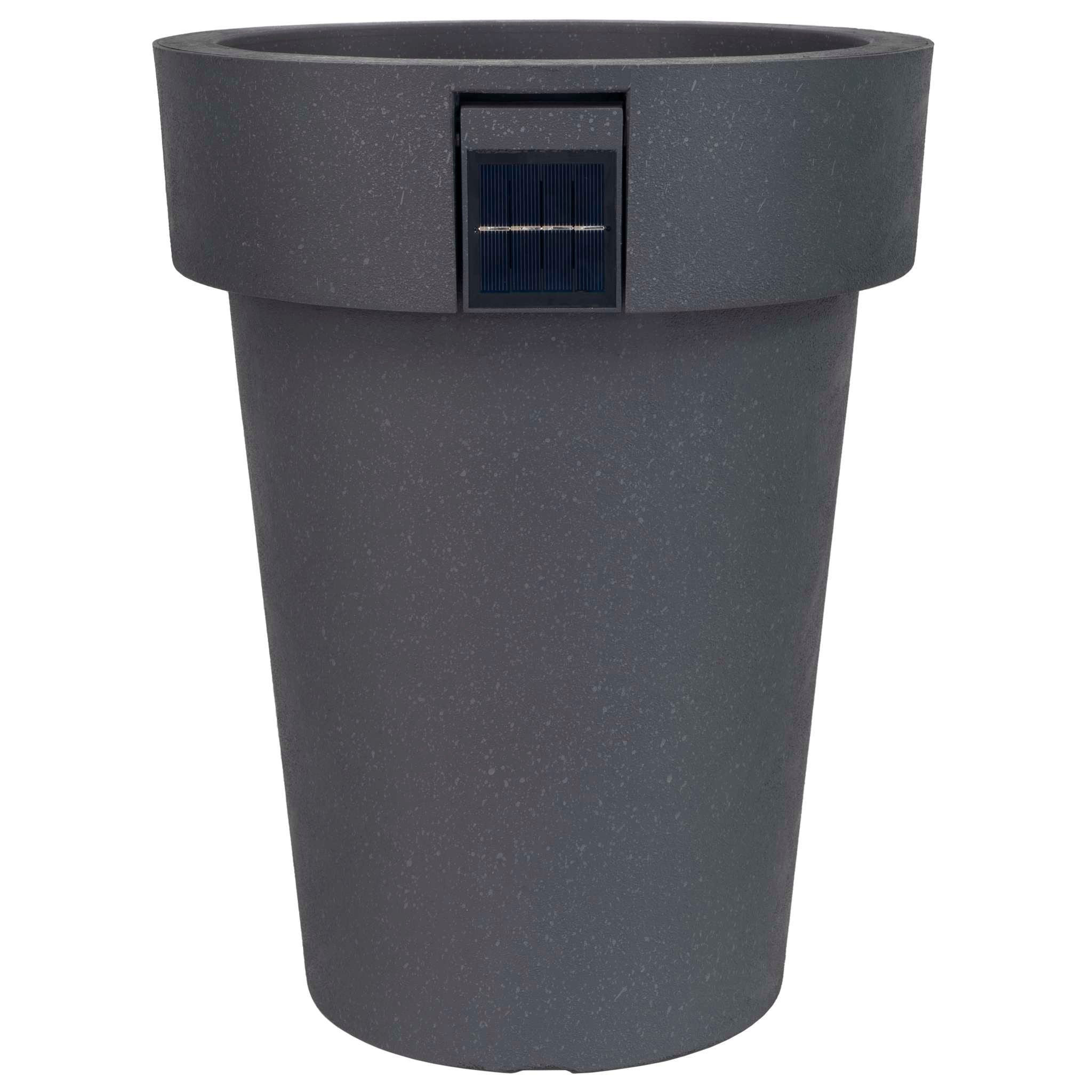 Garant Solar Planter 18": Elegant Design with Ambient Solar Lighting