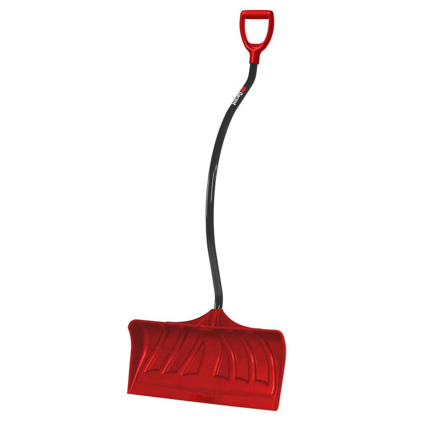 Snow pusher, ergo aluminum handle, 24" poly blade – Garant