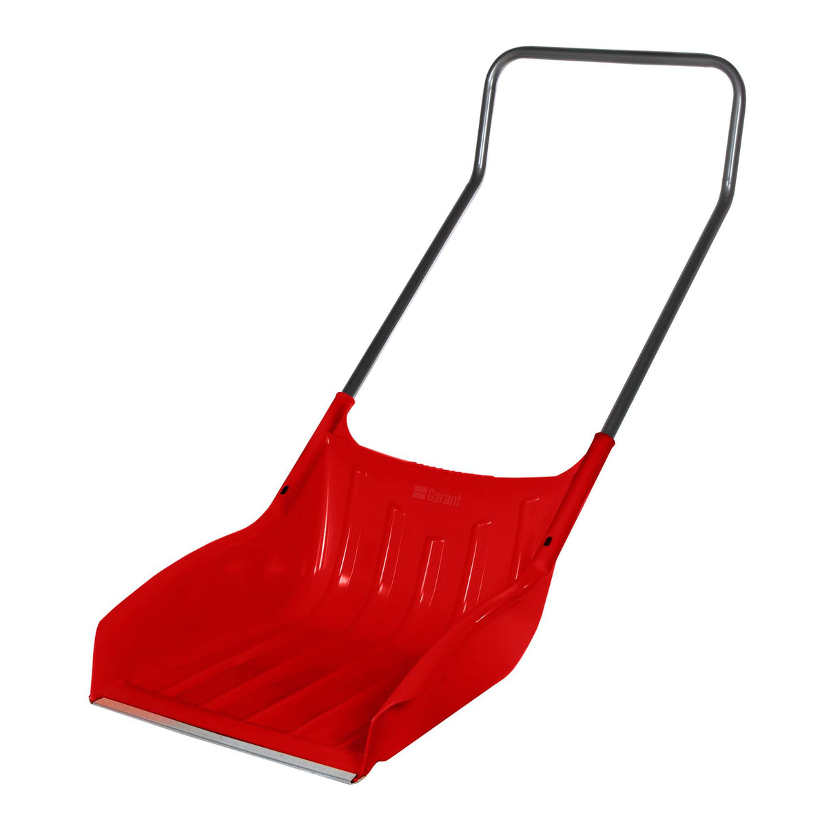 Sleigh shovel, 22" poly blade, steel wear strip – Garant